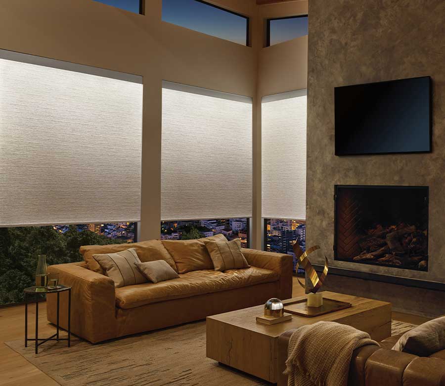 Aura Illuminated Shades | LED Light Up Blinds Halifax